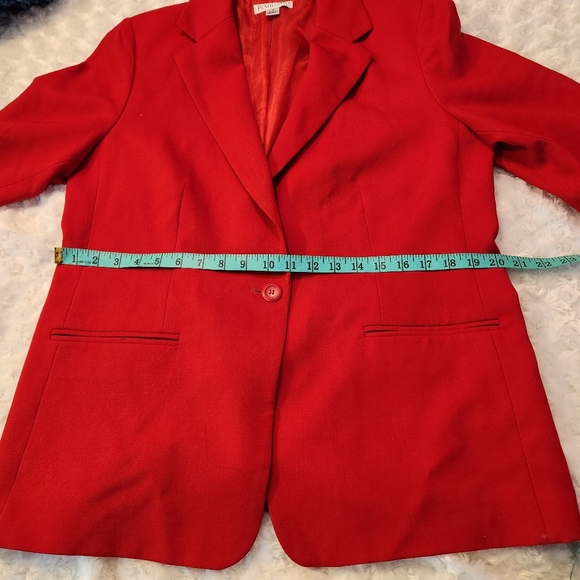 Pendleton | Jackets & Coats | Pendleton Womens Deep Red 0 Virgin Wool ...